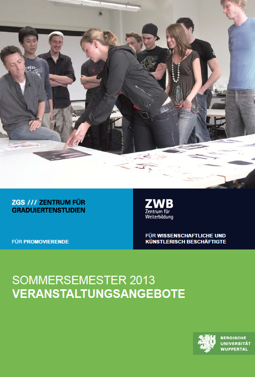 Broschüre für das Sommersemester 2013 jetzt online!